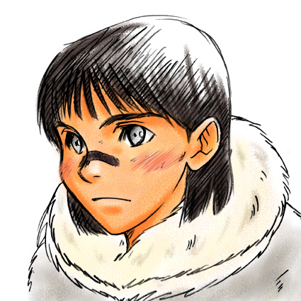 Torak of Wolf Clan 『魂食らい』キャラ：トラク（シロギツネ族変装バージョン）