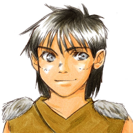 Torak of Wolf Clan 『オオカミ族の少年』キャラ：トラク